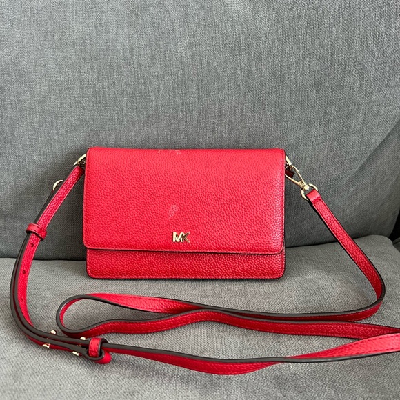 MICHAEL Michael Kors | Bags | Michael Kors Small Red Bag | Poshmark